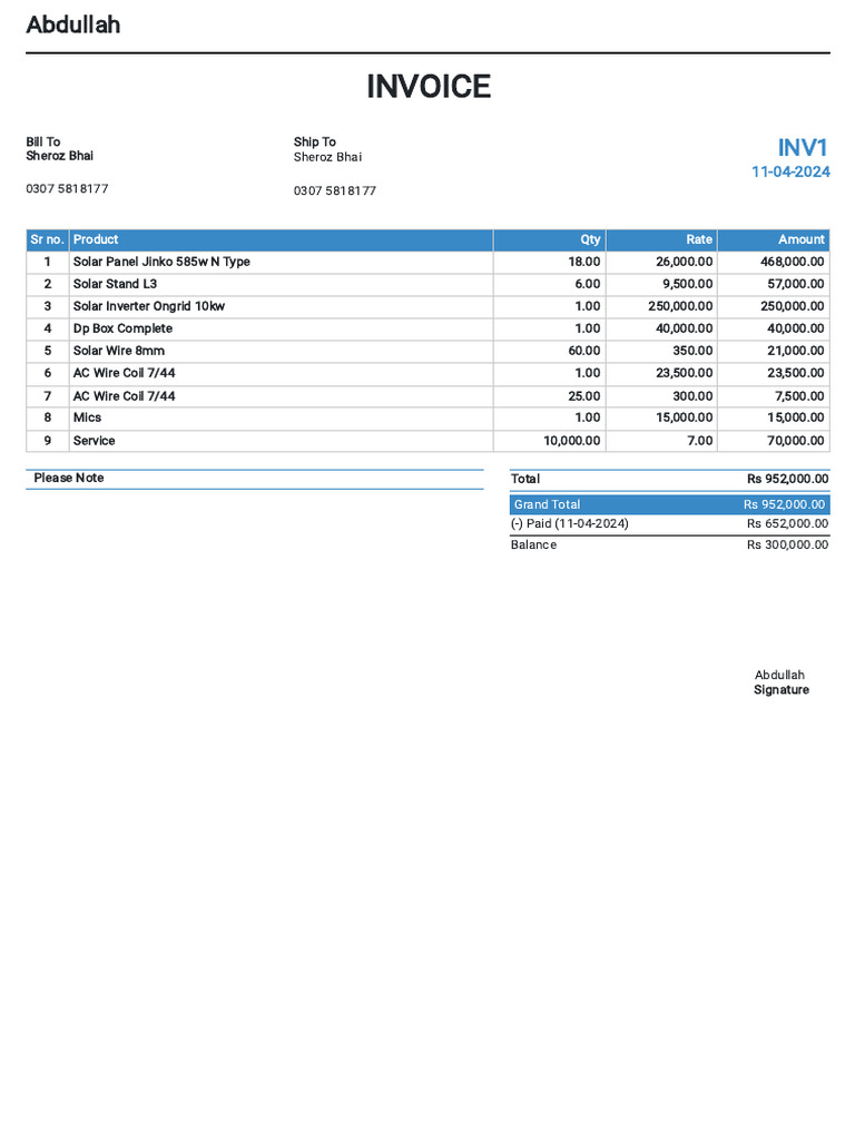 INV INV1 04nov2024 1708 RG | PDF