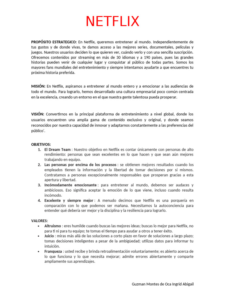 Netflix | PDF | Netflix