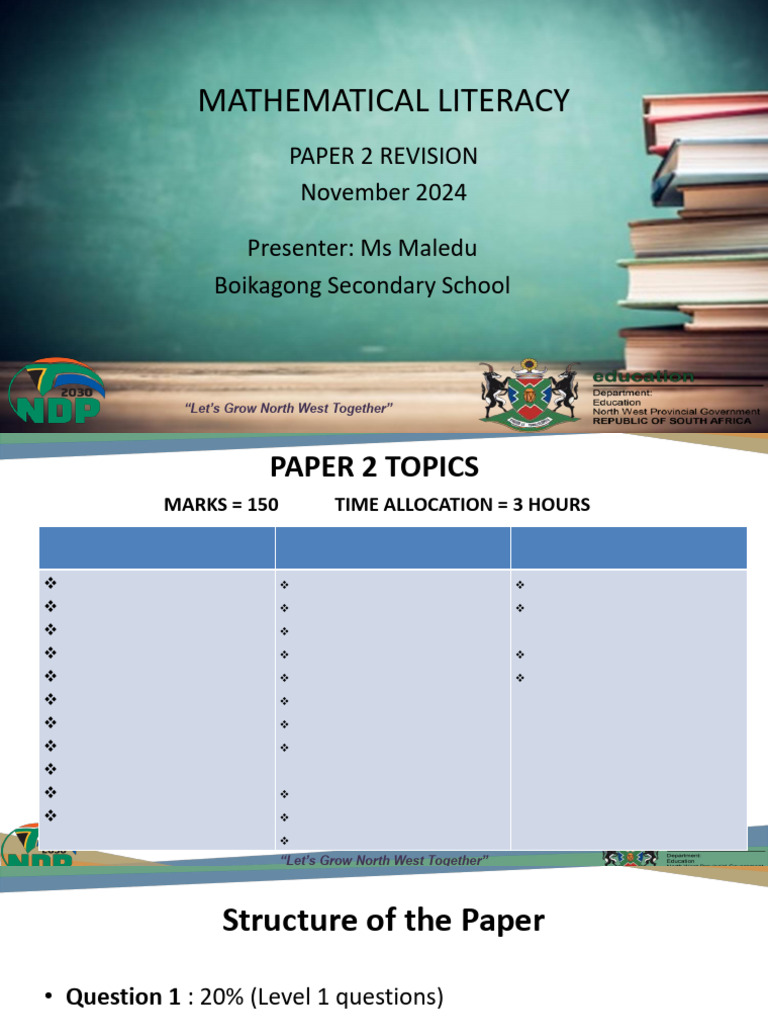 Paper 2 Presentation 241103 171852 | PDF | Area | Length