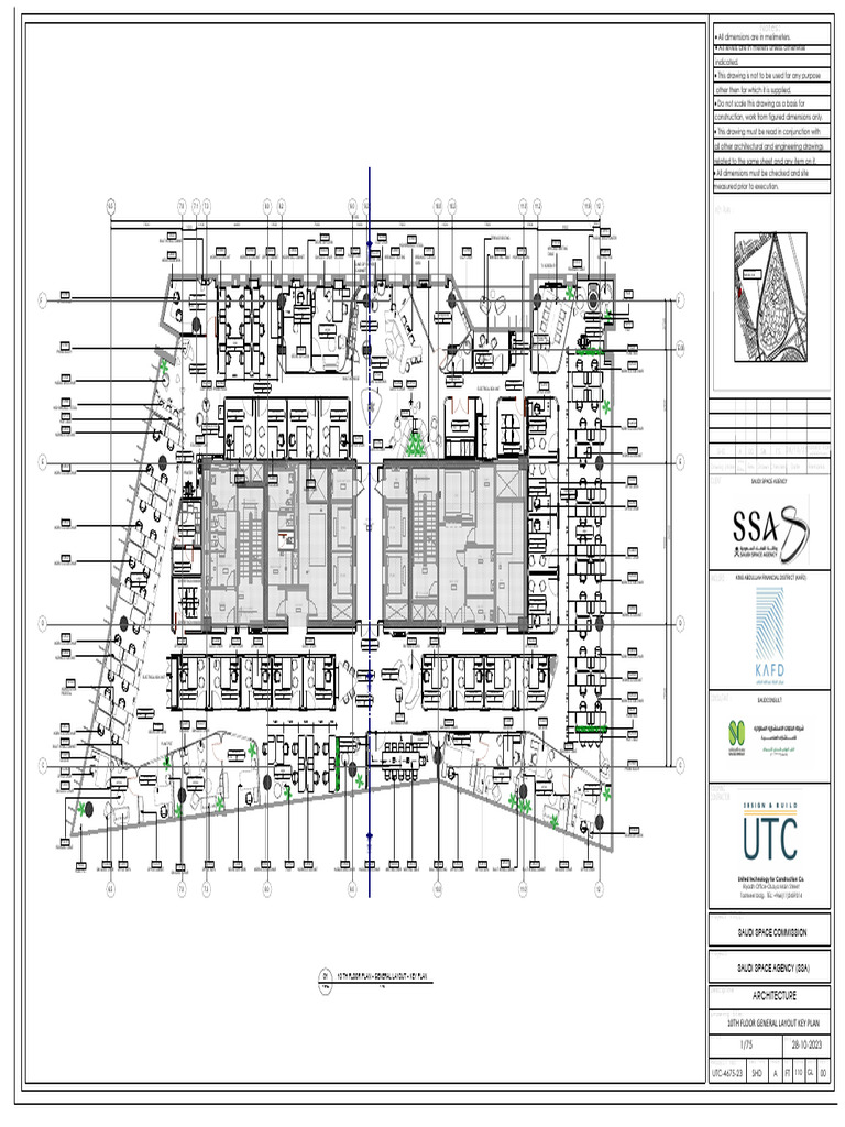 10TH Floor General Layout Key Plan | PDF | Chair | Furniture