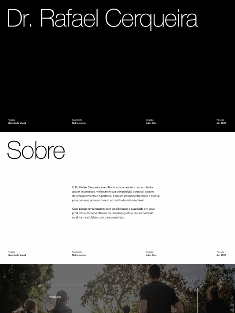 DR Rafael Cerqueira Id Apresentacao | PDF