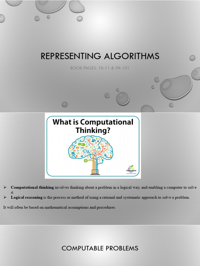 Representing Algorithms Pdf Algorithms Computer Programming 8211