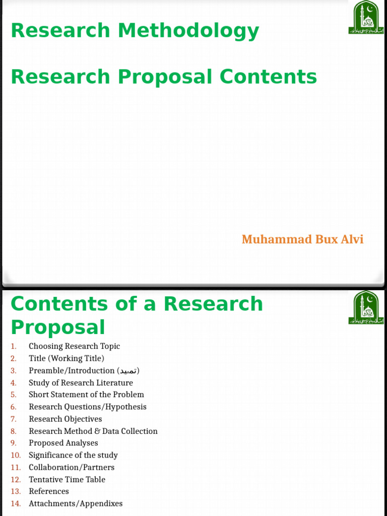 Research Proposal Methodology Guide | PDF | Epistemology Of Science | Methodology