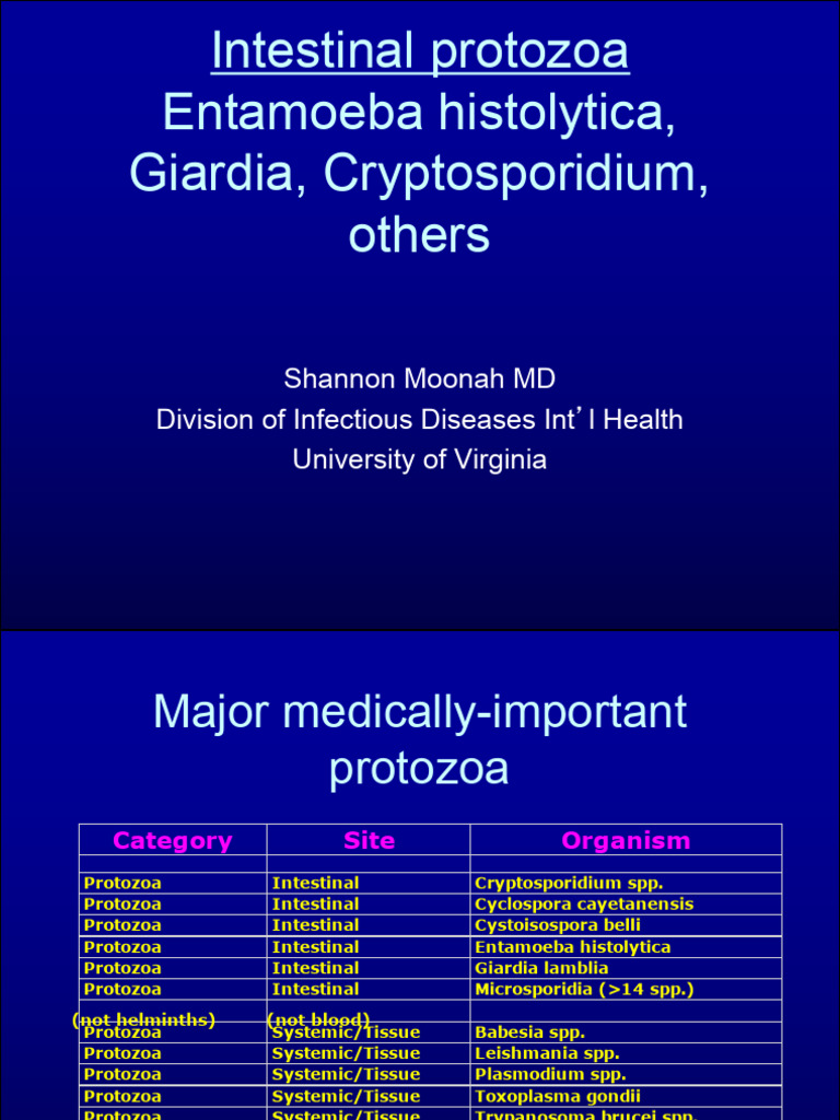 Intestinal Protozoa and Gi Parasites | PDF | Gastroenterology ...