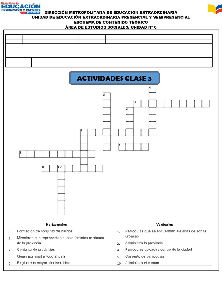 4 ACTIVIDADES - EESS - Clase 4 | PDF