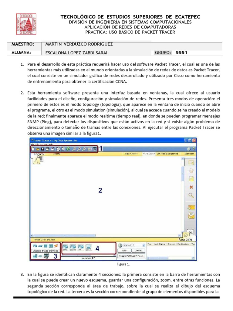 Practica Redes de Computadoras | PDF | Dirección IP | Informática
