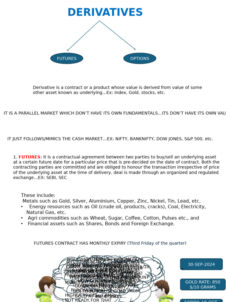 Options Chapter 1 | PDF | Futures Contract | Derivative (Finance)