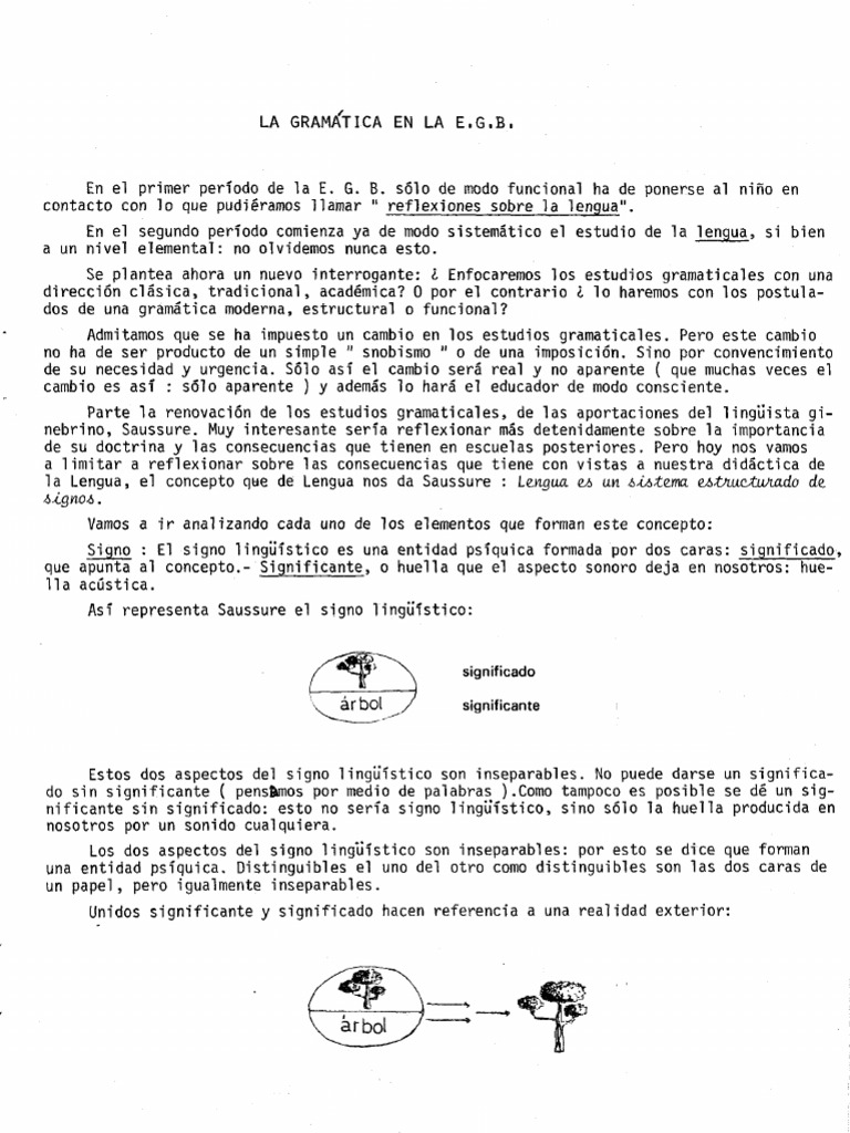 Significante y Significado | PDF | Lingüística | Fonología