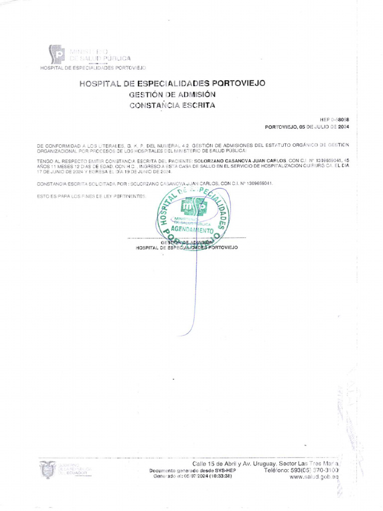 Permiso Médico | PDF