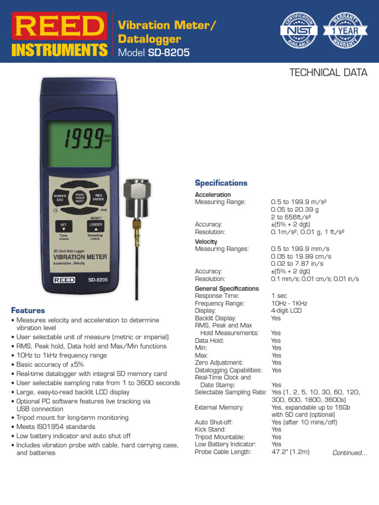 VIBROMETRO REED | PDF | Usb | Computer Engineering