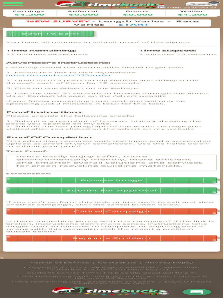 Time Elapsed2 Mins 15 Secs | PDF | Cyberspace | World Wide Web