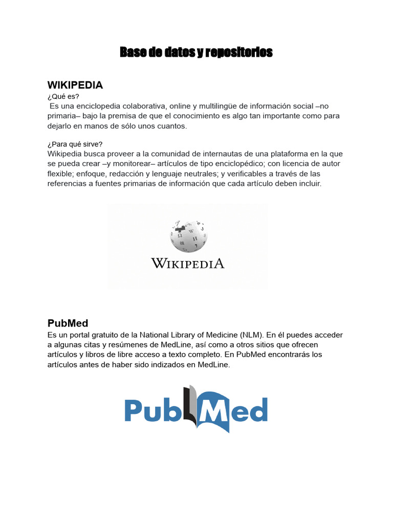 Base de Datos y Repositorios | PDF