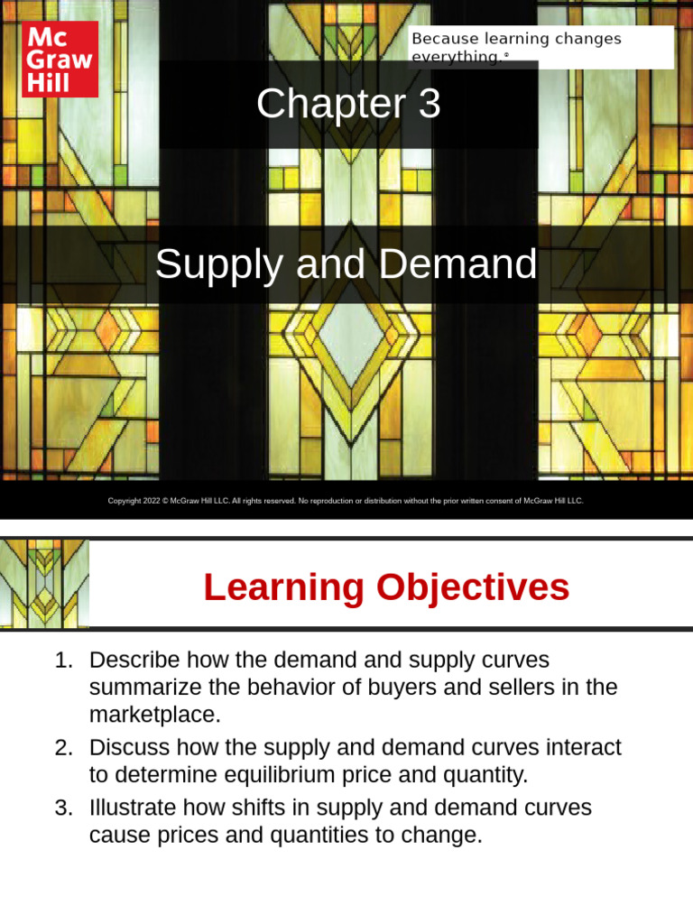 Frank 8e Ch03A Supply and Demand | PDF | Demand | Supply And Demand