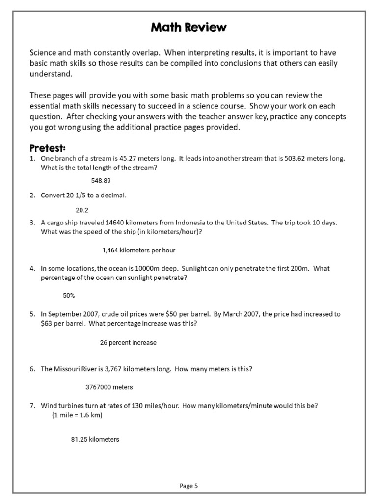 Isaac Vincent Ostique - Math Review - Pdf.kami | PDF