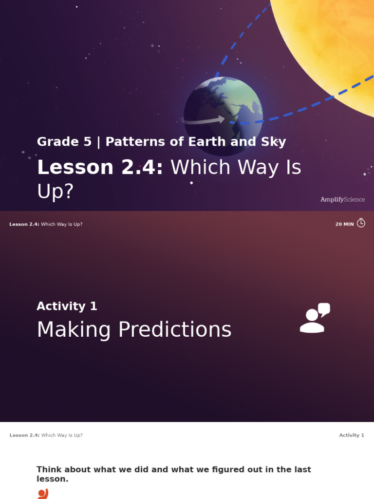 PES Resource Classroom Slides Lesson 2-4 | PDF | Gravity | Earth