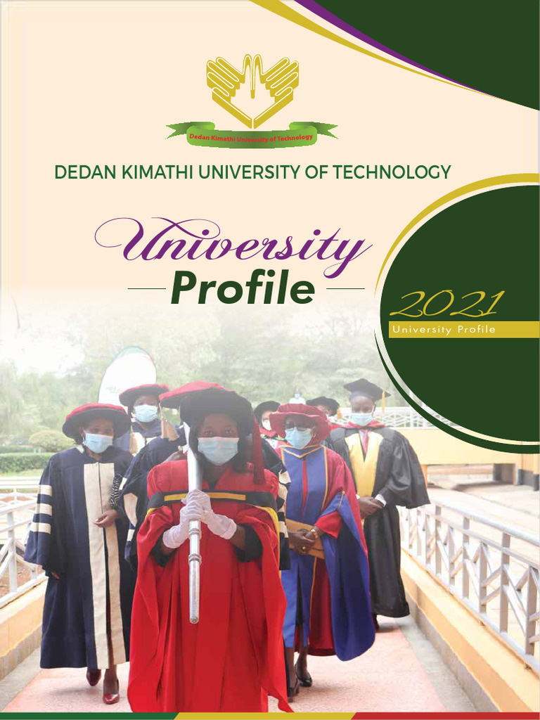 DeKUT Profile 2021 | PDF | Beehive | Performance Appraisal