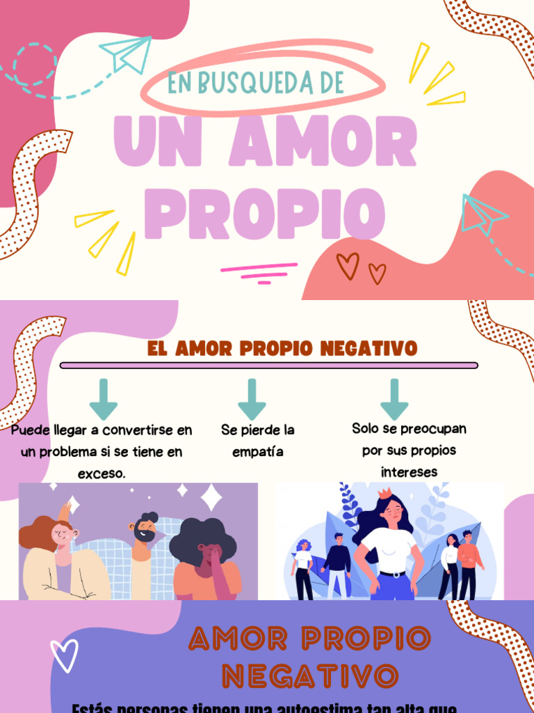 Amor propio: Claves para fortalecerlo | PDF | Relaciones personales ...