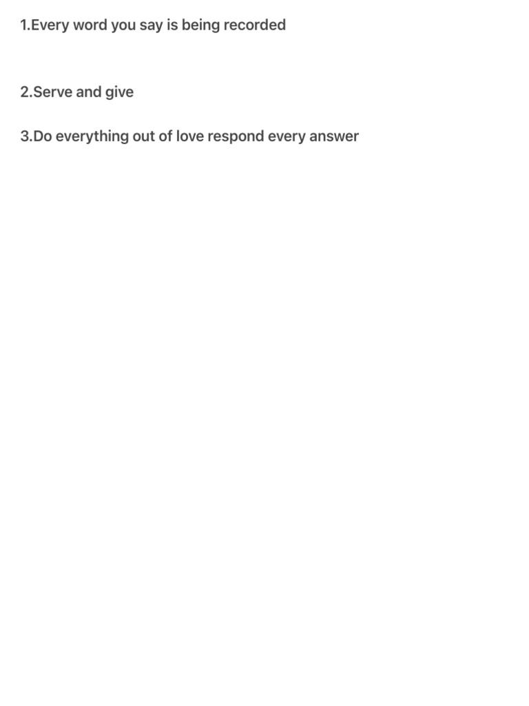 1.every Word You Say Is Being Recorded | PDF