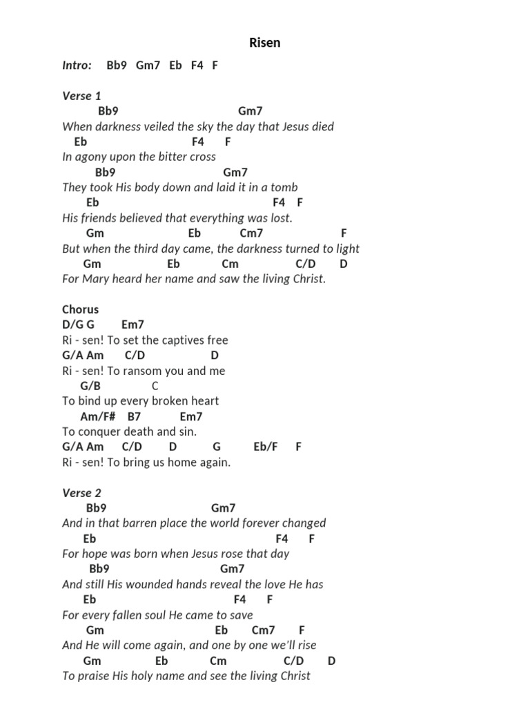 Risen | PDF