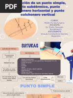 Guía de Sutura Colchonero Horizontal | PDF | Cirugía | Especialidades ...
