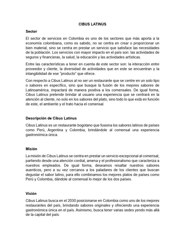 Cibus Latinus | PDF | Color | Restaurantes Cibus Latinus | PDF | Color | Restaurantes