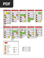 Pipsc Ipfpc 2024 2025 Calendar Calendrier PDF | PDF