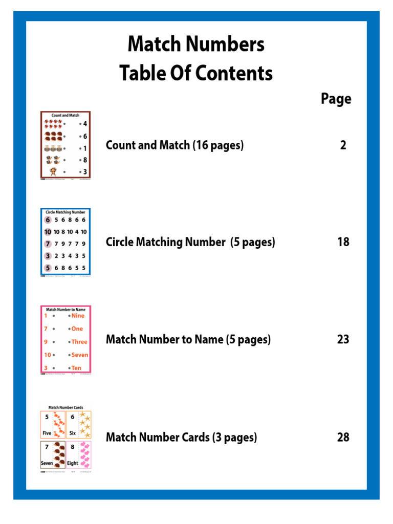 Match Numbers | PDF | Card Games | Games Of Chance
