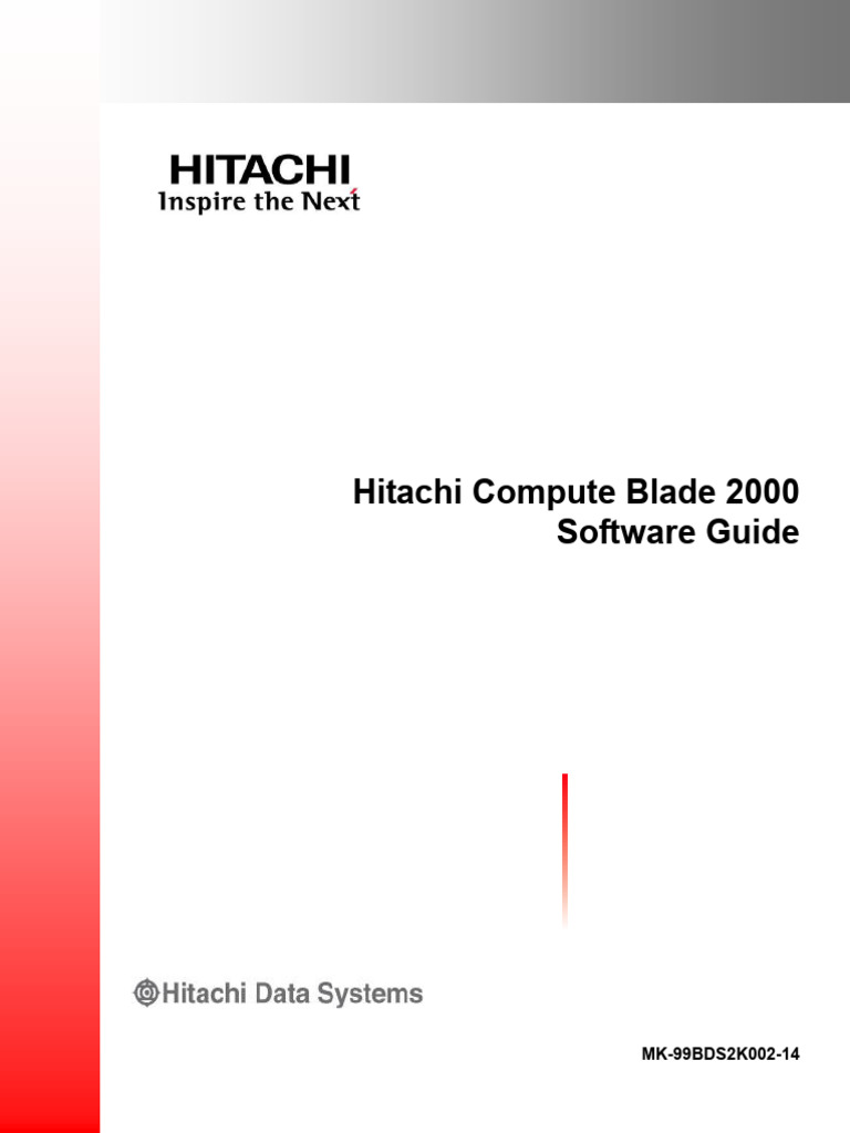 Bds2k00214 Blade 2000 Software Guide | PDF | Hyper V | Windows Server 2003