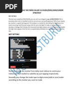 Even Odd Strategy | PDF