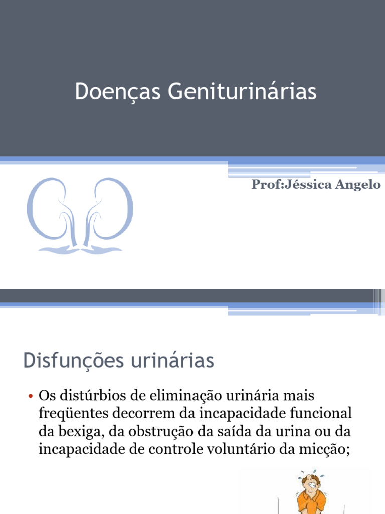 Doenças Urinárias | PDF | Hemodiálise | Micção
