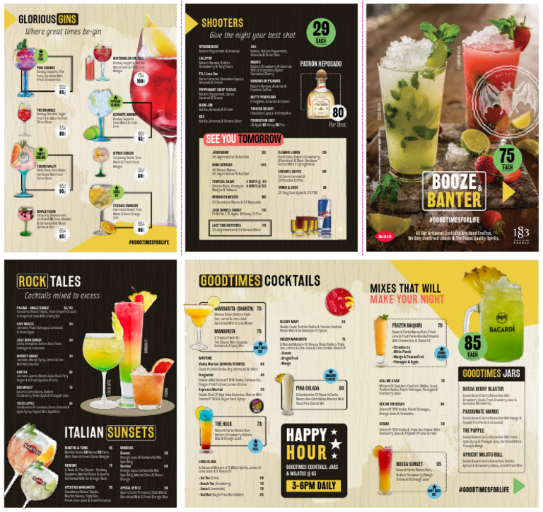 Bossa Cocktails Online | PDF | Martini (Cocktail) | Drink