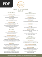 Perere Menu Nov 2023 | PDF | Sauce | Sushi