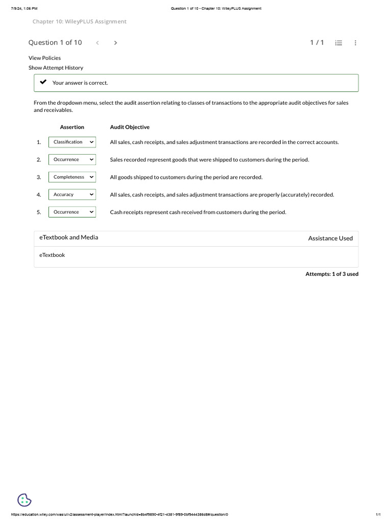 Audit Objectives for Sales and Receivables | PDF | Receipt | Cheque