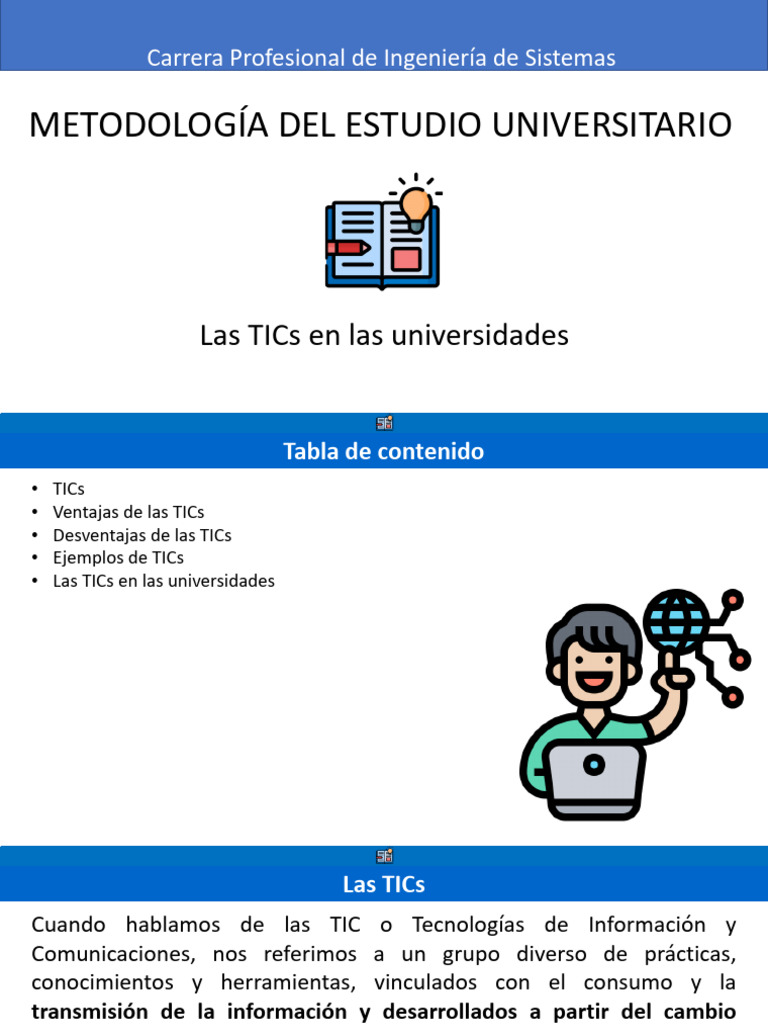 Sesion05. Las Tics en Las Universidades | PDF | Tecnología de ...