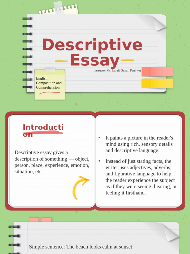 Descriptive Essay | PDF