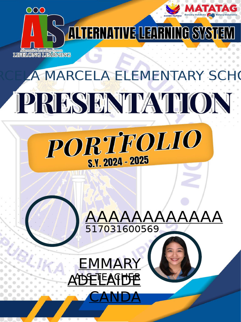 ALS Portfolio Label | PDF