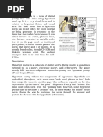 Hypertext and Hyper Poetry: Description | PDF | Hypertext | Poetry