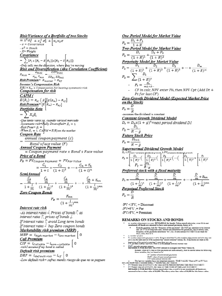 Cheat Sheet #2 | PDF