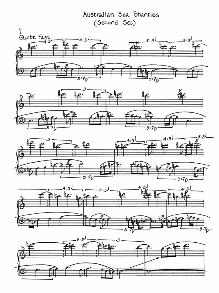 Australian Sea Shanties (Set 2) | PDF