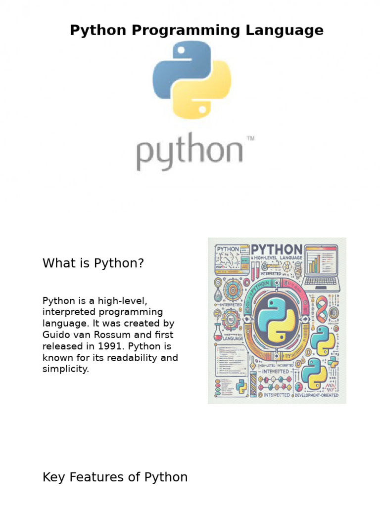 Python: Features, Uses, and Benefits | PDF