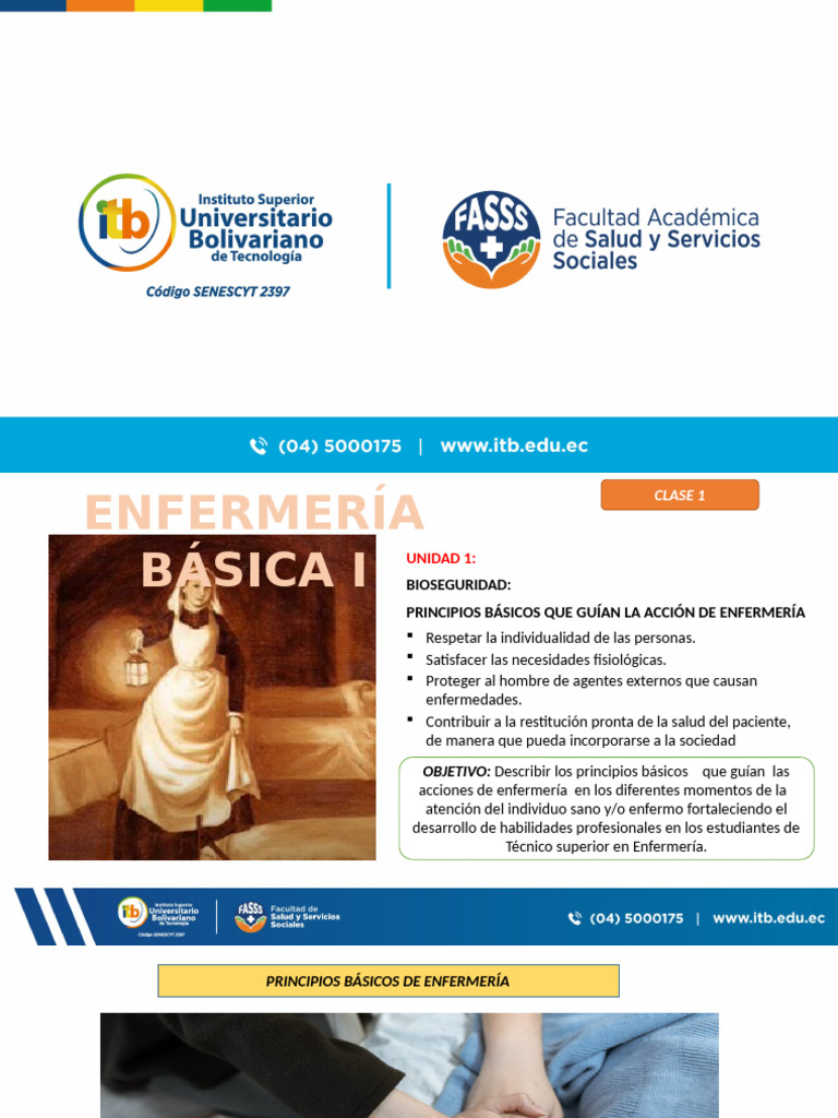 Clase 1 Principios Basicos de Enfermeria | PDF | Enfermería | Mente Clase 1 Principios Basicos de Enfermeria | PDF | Enfermería | Mente