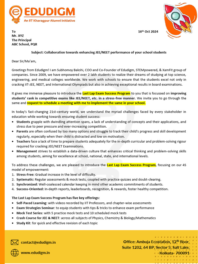 Last Lap Exam Success Introduction | PDF | Qualifications ...