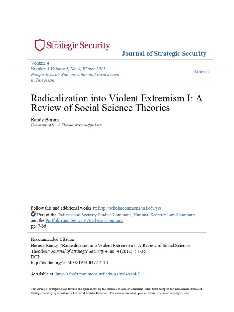 Borum Till P. 14. | PDF | Extremism | Ideologies