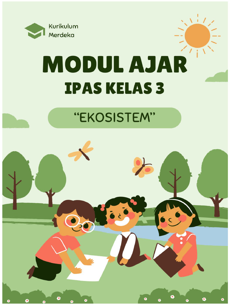 Modul Ajar IPAS Kelas 3 Materi Ekosistem | PDF | Karier & Perkembangan