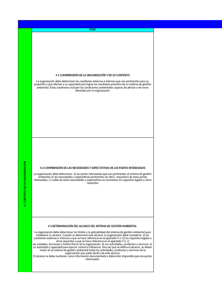 Actividad Norma 14001 1 Parte | PDF | Business | Calidad (comercial)