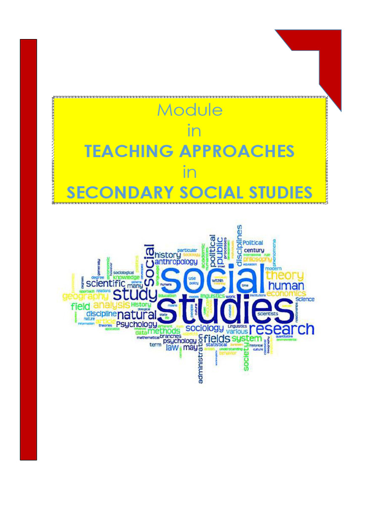 SSEd 223 - Teaching Approaches in Secondary Social Studies | PDF ...