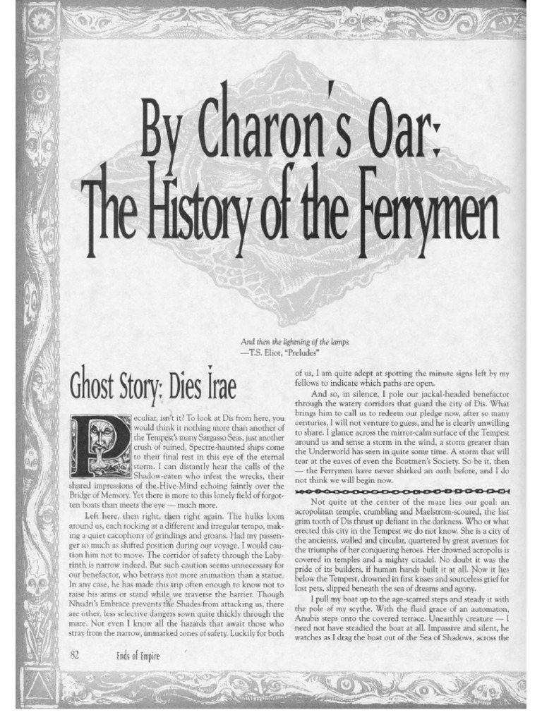 Ferrymen | PDF
