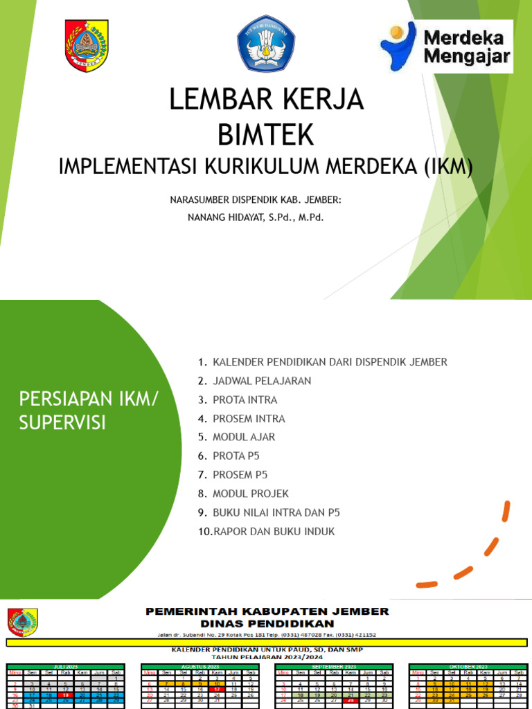 LEMBAR KERJA IKM 2024 | PDF