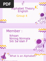 Printable English Alphabet PDF Guide | PDF | Alphabet | English Language