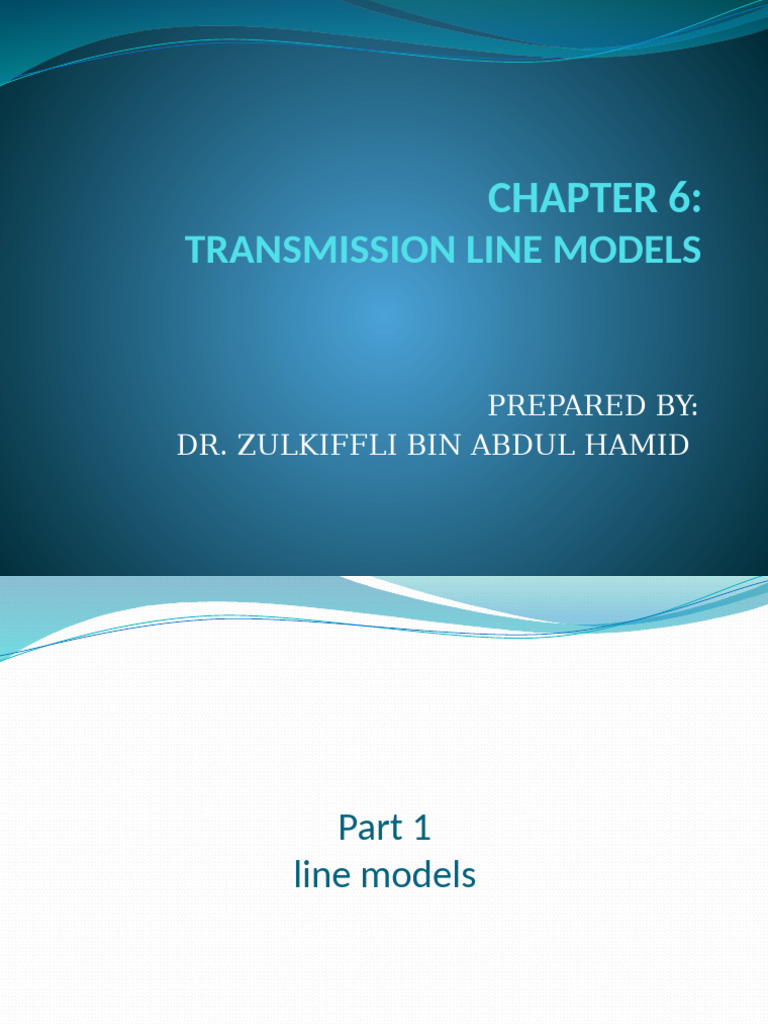 Chapter 2 - Transmission Lines | PDF | Electric Power Transmission | Capacitor
